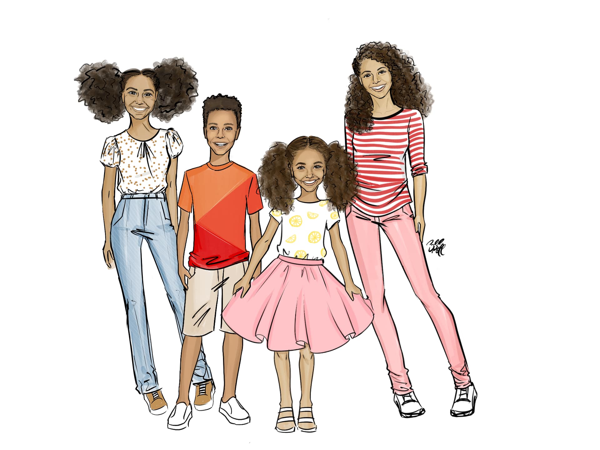 PERSONALIZED ILLUSTRATION - Nicole Updegraff